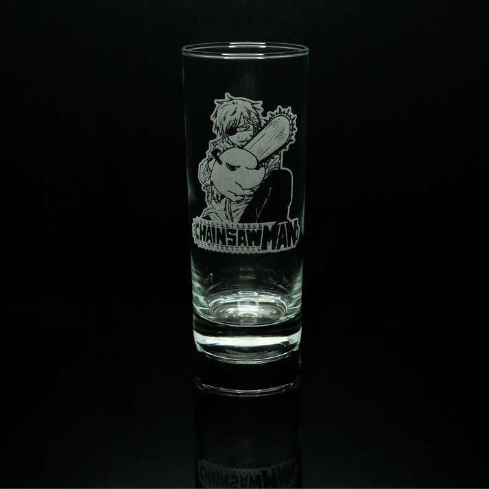 Chainsaw Man Glass – Embrace Design